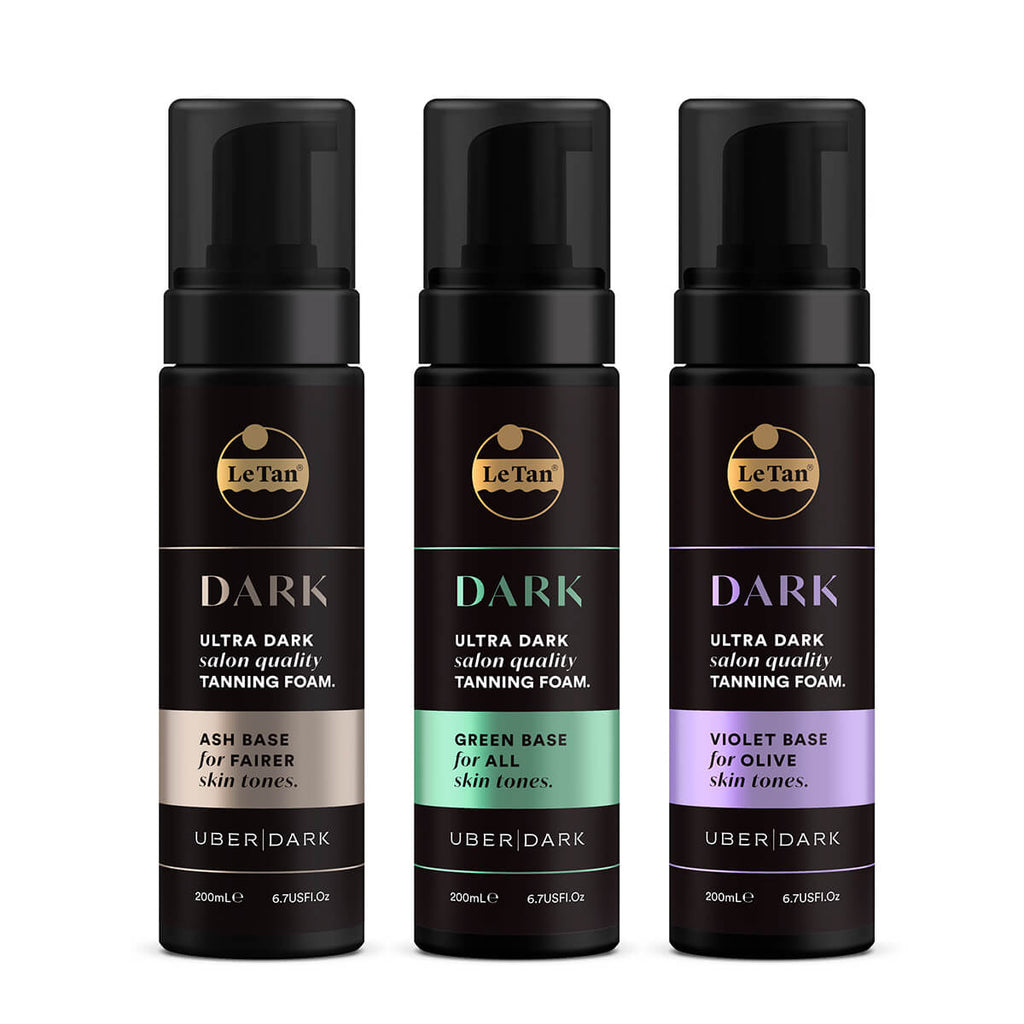 DARK Tanning Foam (Ultra Deep Colour) – Le Tan Australia